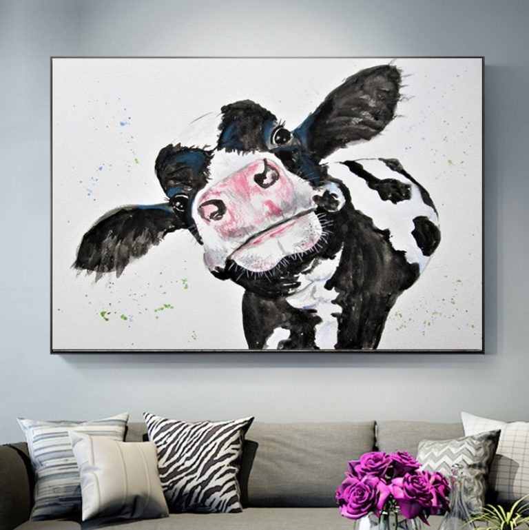 Tableau vache: Collection de toiles représentant une vache